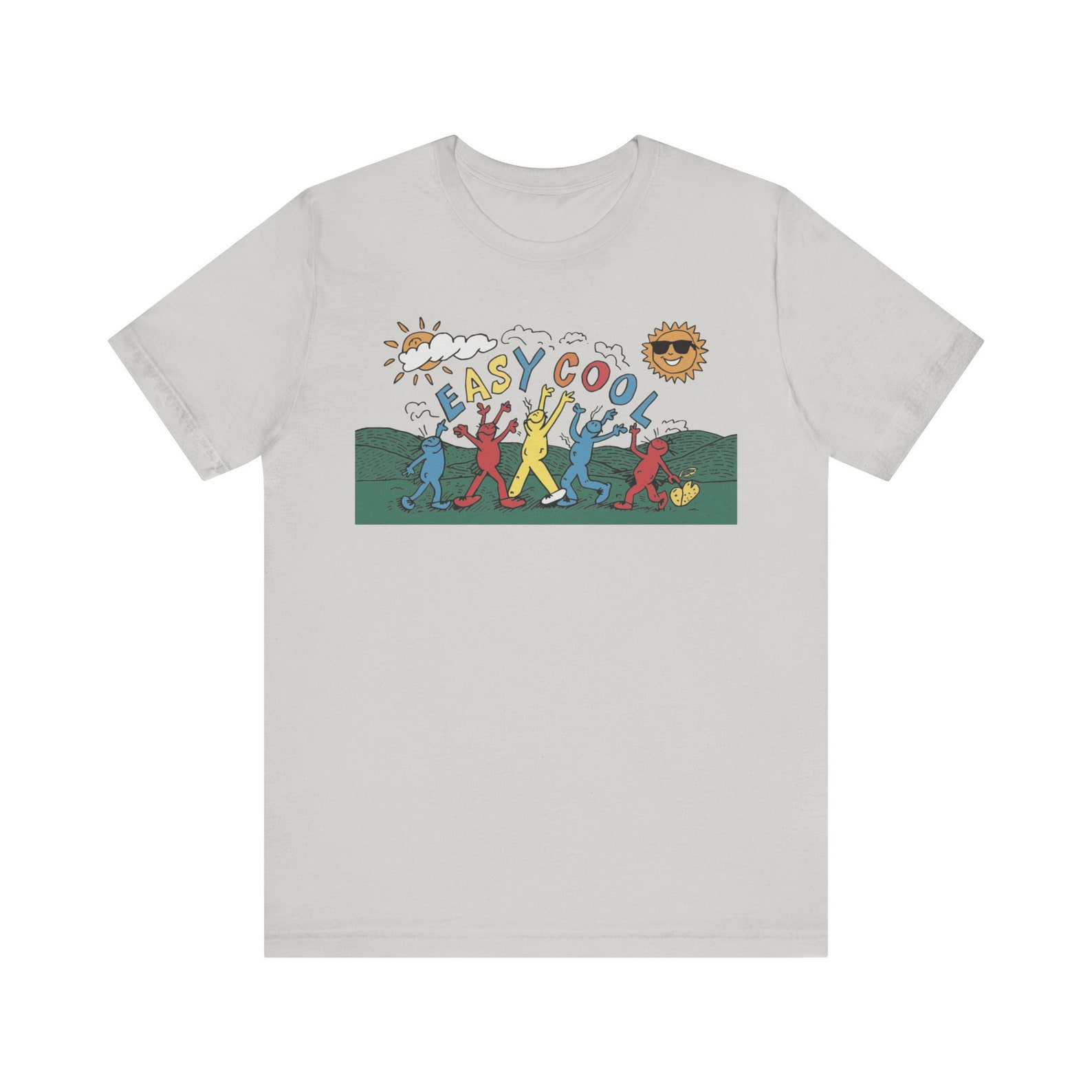 Easy Cool T-shirt | Cartoonish Design | Fun and Whimsical Graphic Tee ...
