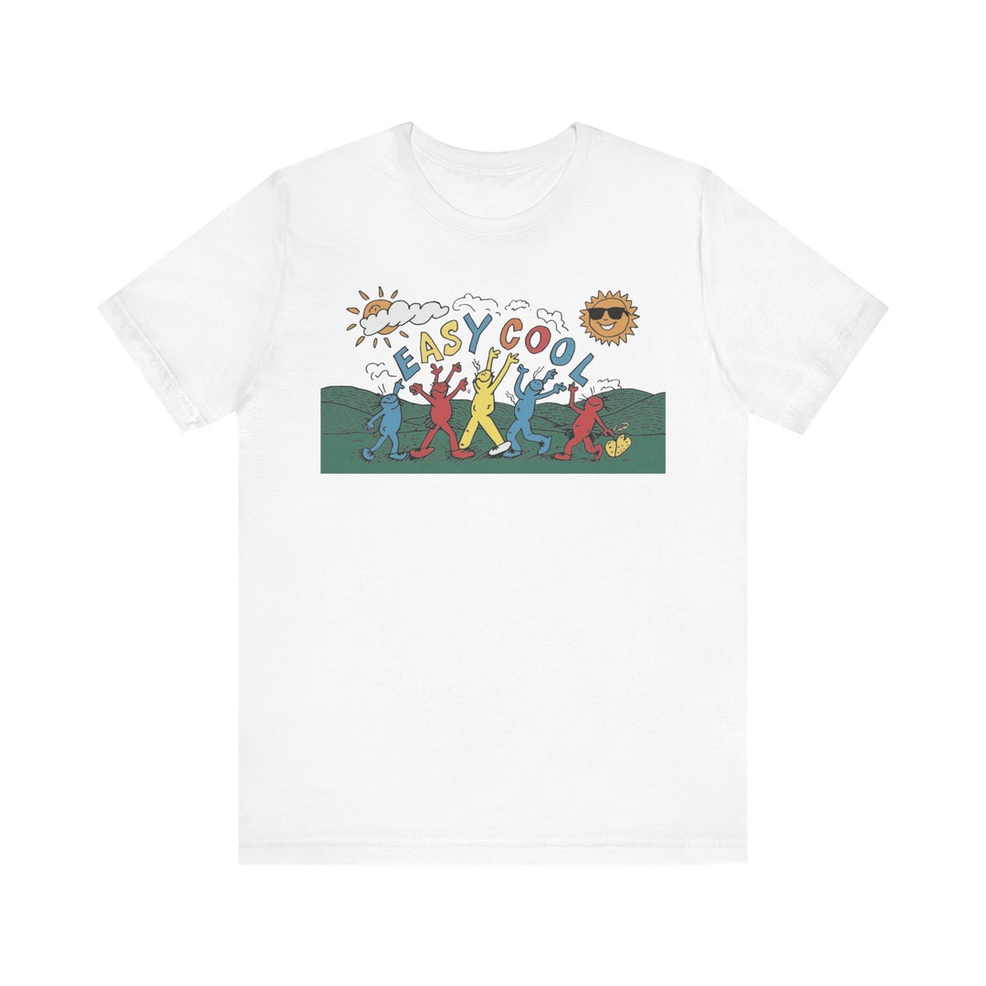 Easy Cool T-shirt | Cartoonish Design | Fun and Whimsical Graphic Tee ...