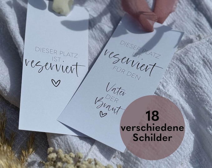 Holzschild, Reserviert für unsere Lieben im Himmel A5 - Etsy.de