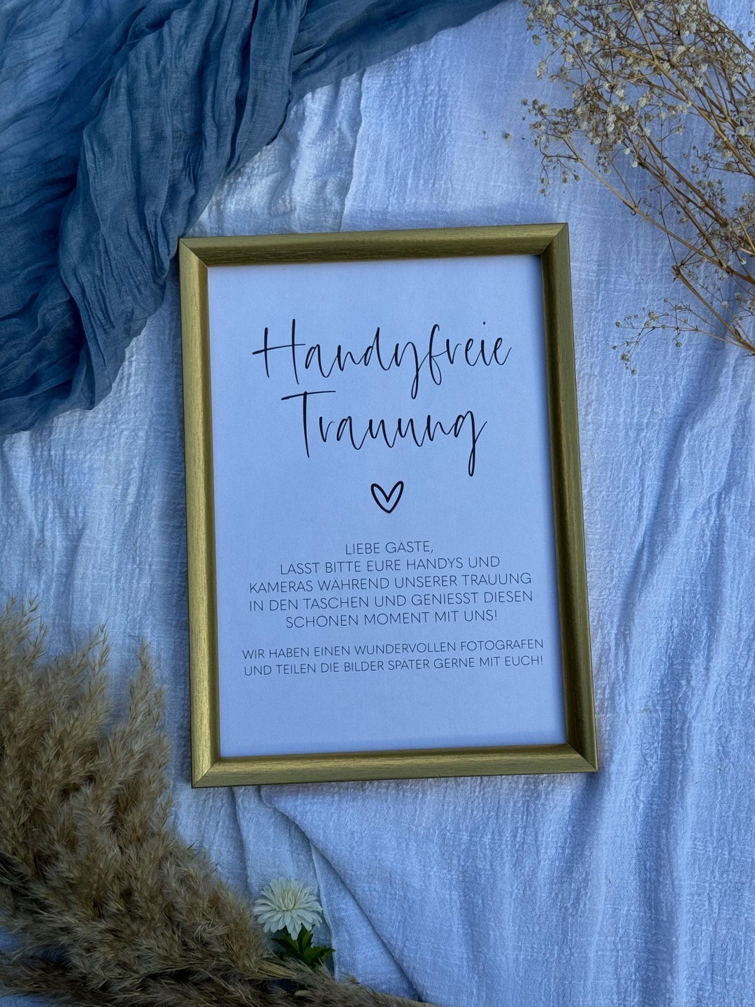 Mobile-free Wedding Sign Digital Download for Your Mobile-free Wedding ...