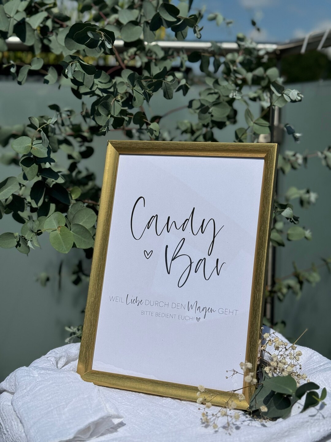 Candy Bar Wedding Sign Wedding Stationery Digital Download for Self ...