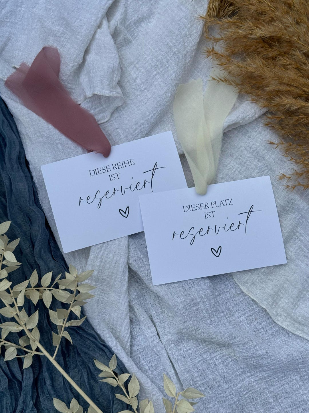 Reserved Signs for Your Wedding for Row Reservations and Seat ...