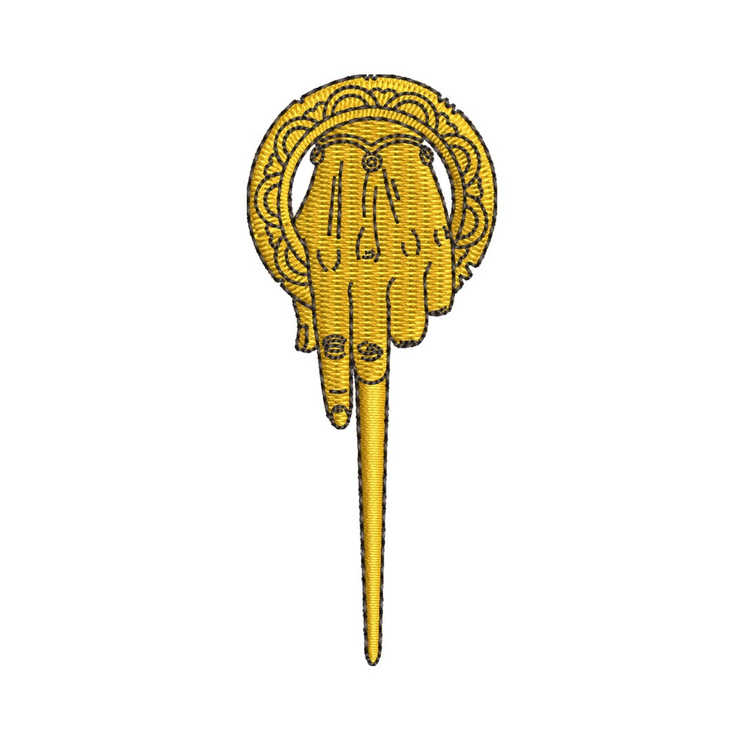 Hand of King Pin Hand of King Brooch Game of Thrones Embroidery House ...