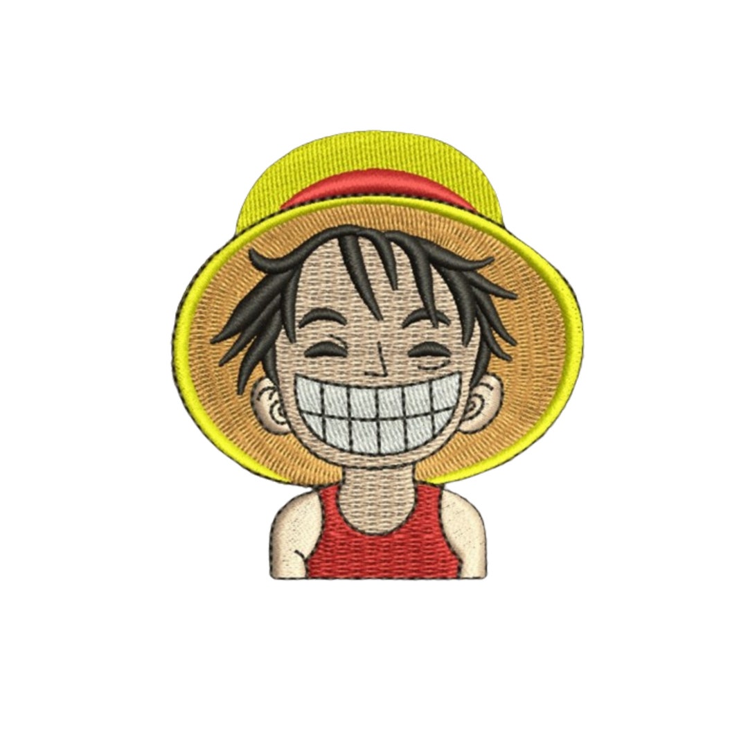 Anime One Piece Machine Embroidery Design, One Piece Hat Embroidery ...