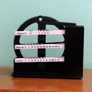 Rolling Ball Clock, Kinetic Time Machine, Automaton, Handmade Desk ...