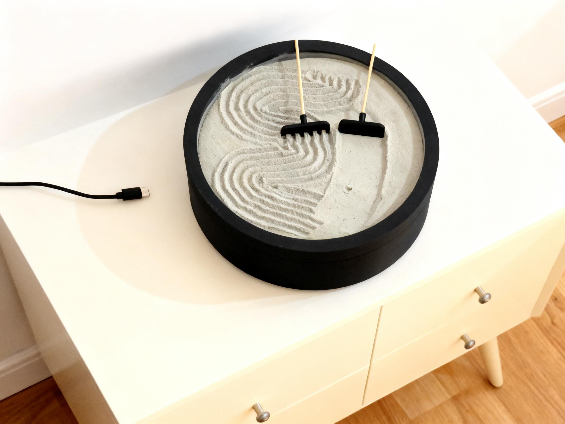 Automatic Zen Garden, Kinetic Sand Art, Automaton. - Etsy