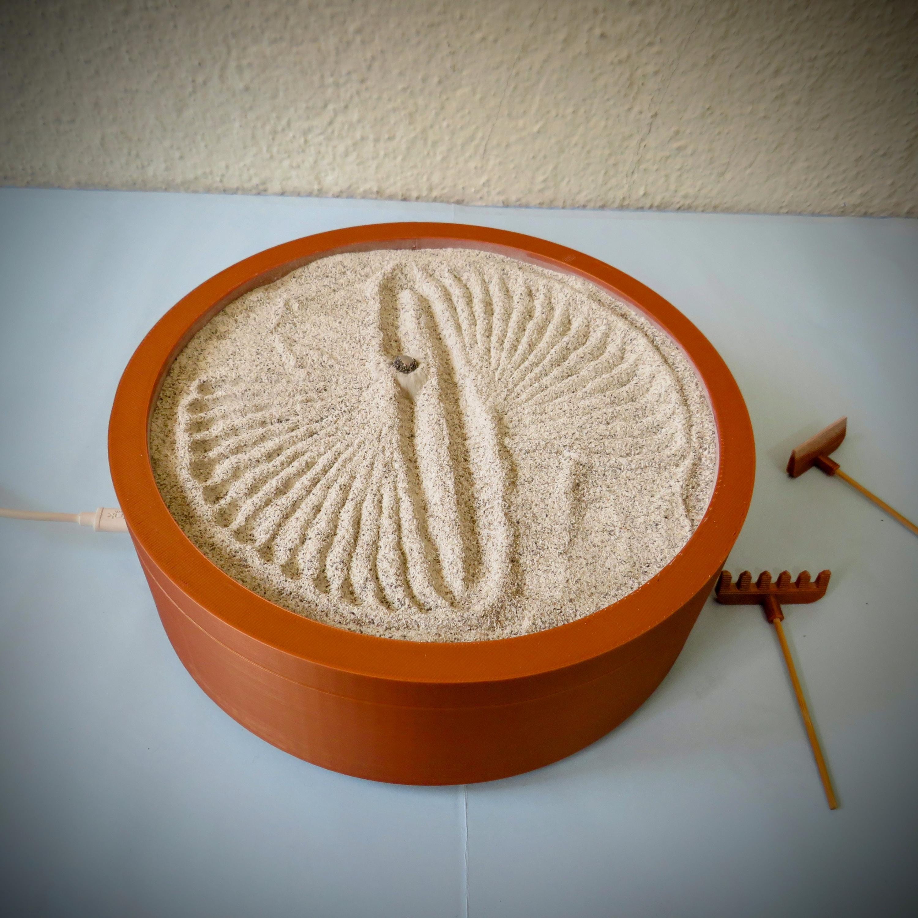 Automatic Zen Garden: Kinetic Sand Art - Automaton - Etsy