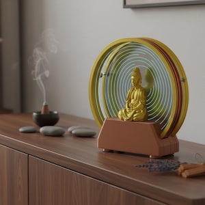 EMF Energy Harvester Sculpture, Passive Field Noise Purifier ...