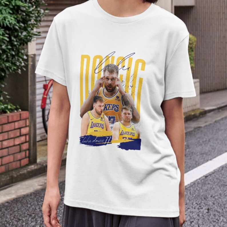 Luka Doncic Los Angeles Lakers Vintage Shirt, Luka Sweatshirt, Angeles ...