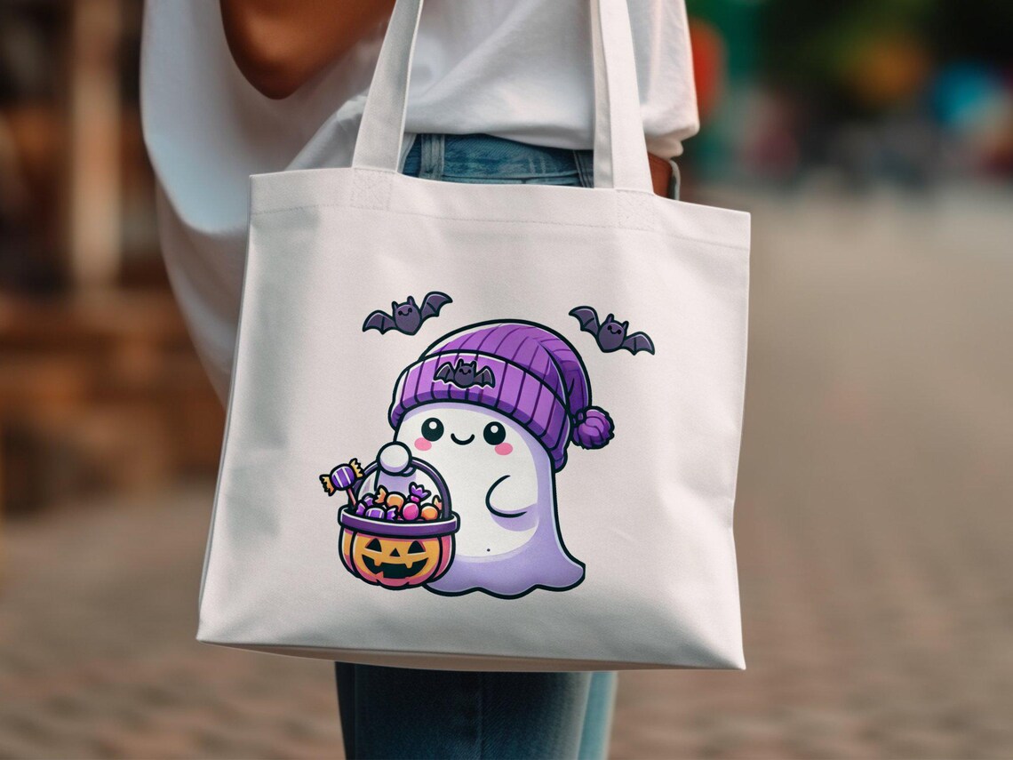 Halloween Png, Cute Ghost Png, Coffee Png, Bougie Png, Bougie Ghost ...