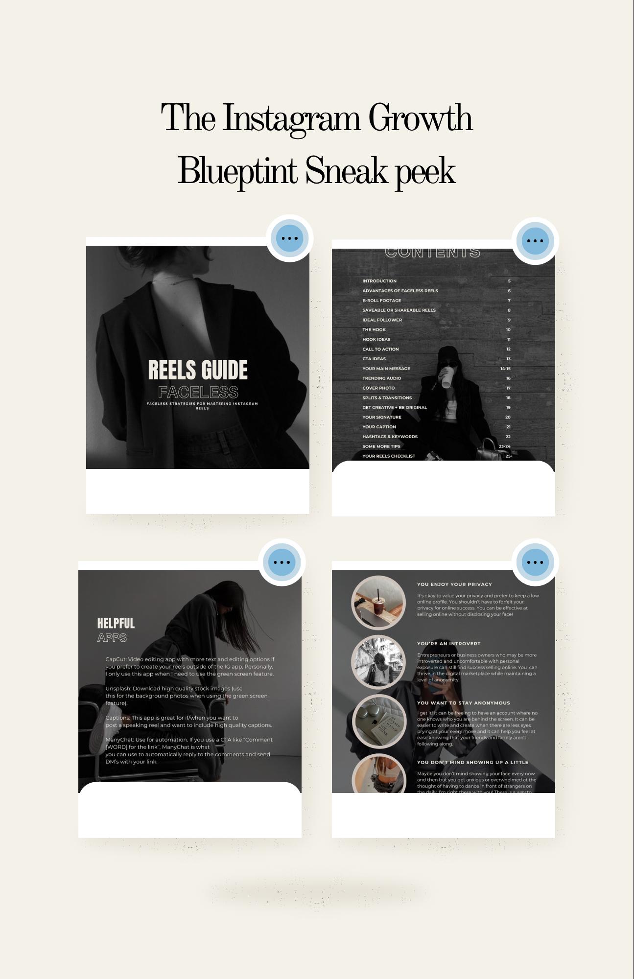 Faceless Reels Guide - Etsy