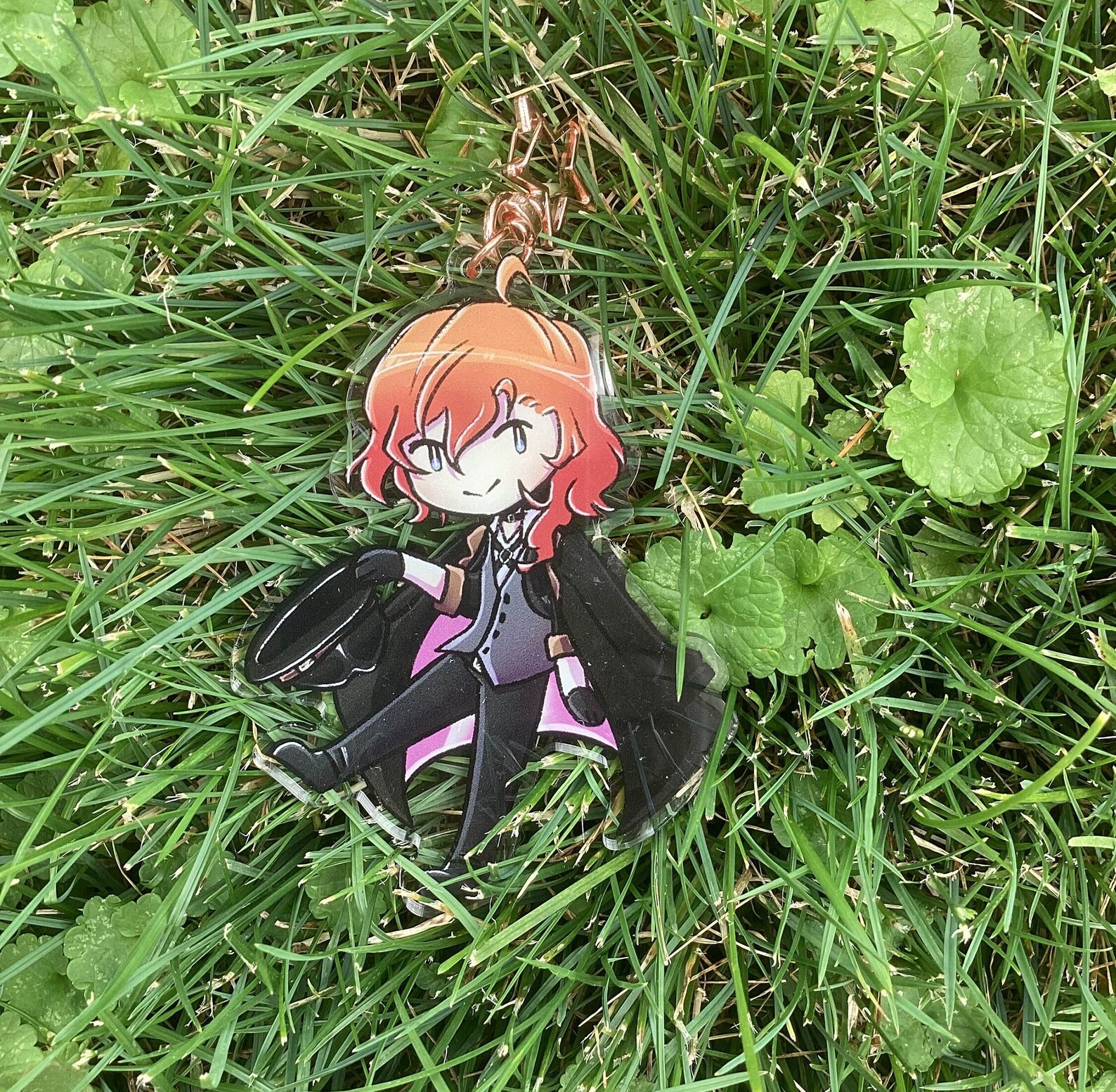 B-grade Chuuya Bungo Stray Dogs Acrylic Keychain - Etsy