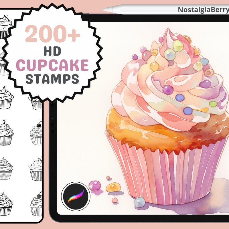 Cupcake Stamp - Etsy