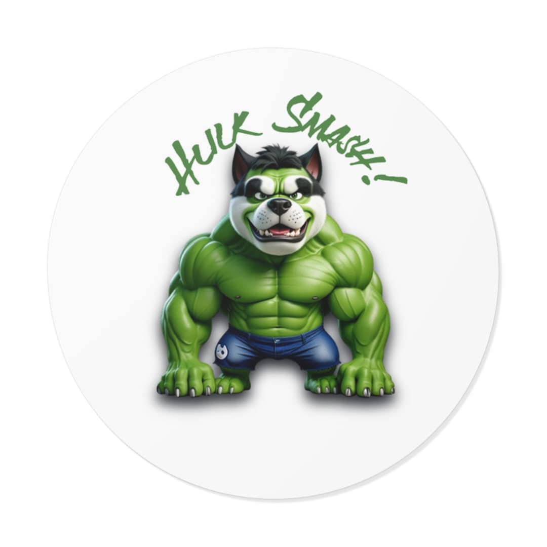 Sticker Vinyl Sticker Hulk Smash Vinyl Sticker Marvel Character Sticker ...