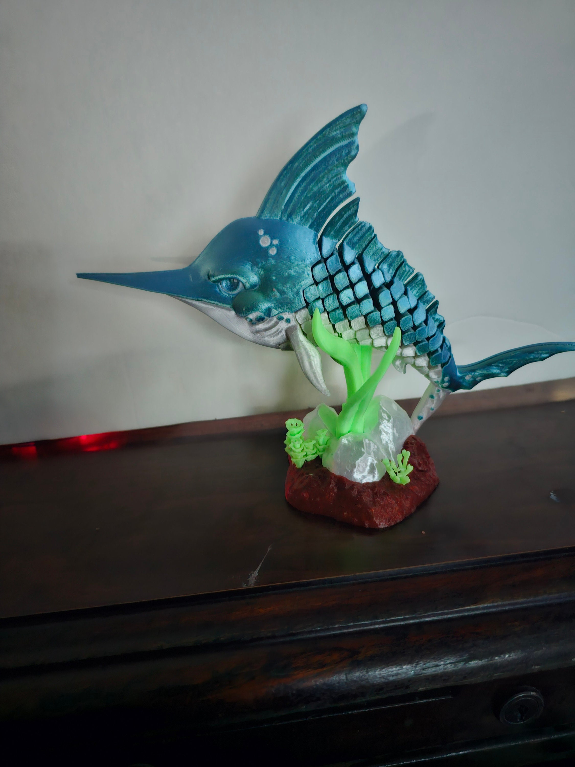 Marvin the Marlin Articulated Marlin - Etsy