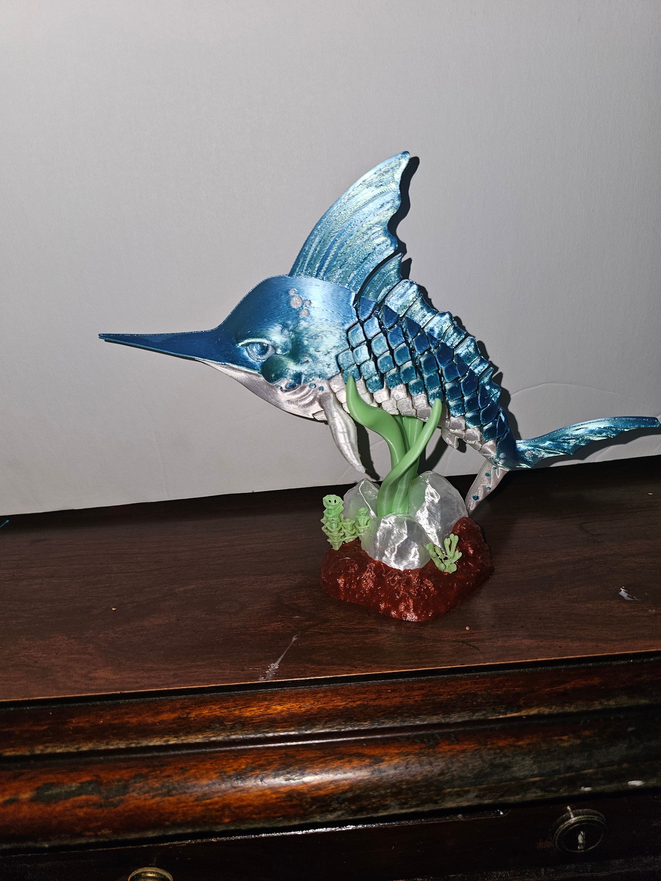 Marvin the Marlin Articulated Marlin - Etsy