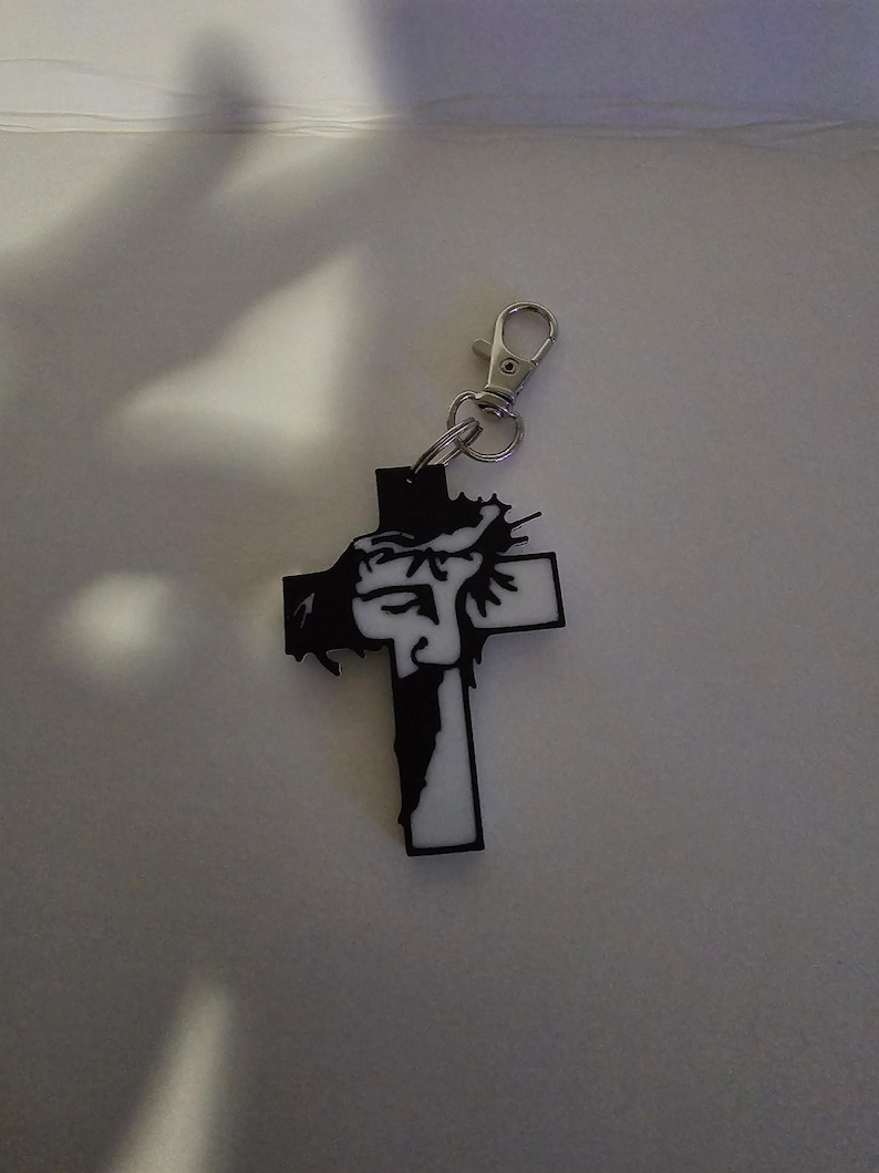 Jesus Double Sided Key Chain - Etsy
