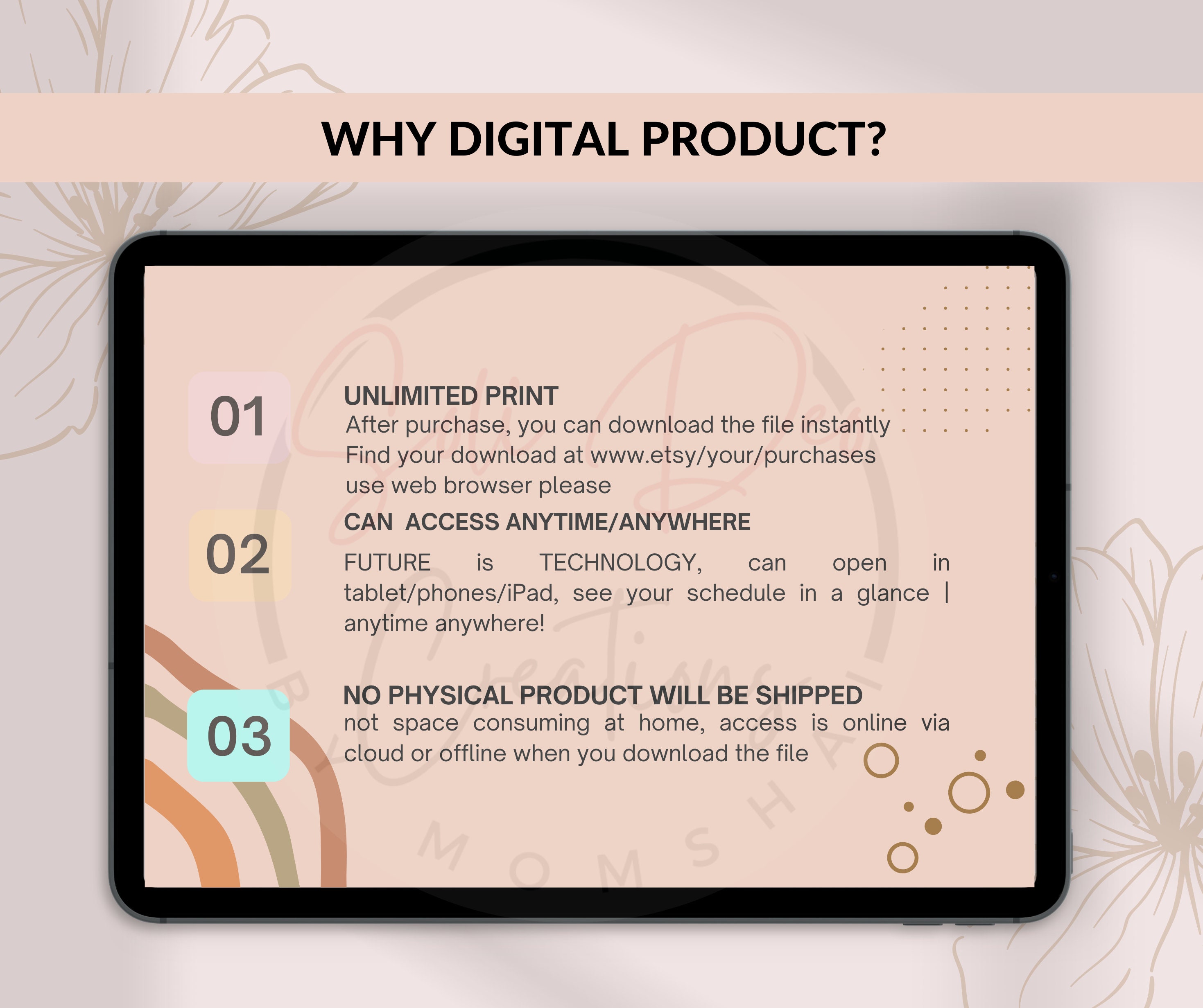 Kid Weekly Planner Printable Landscape, Week at a Glance, Digital ...