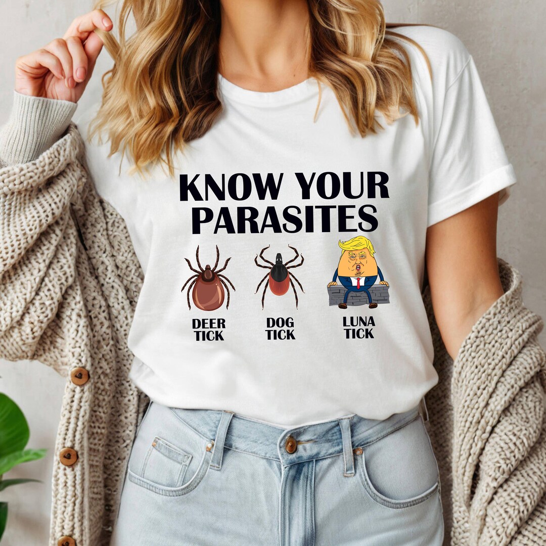Know Your Parasites Shirt, Anti Trump T-shirt, Political Shirt, Anti ...