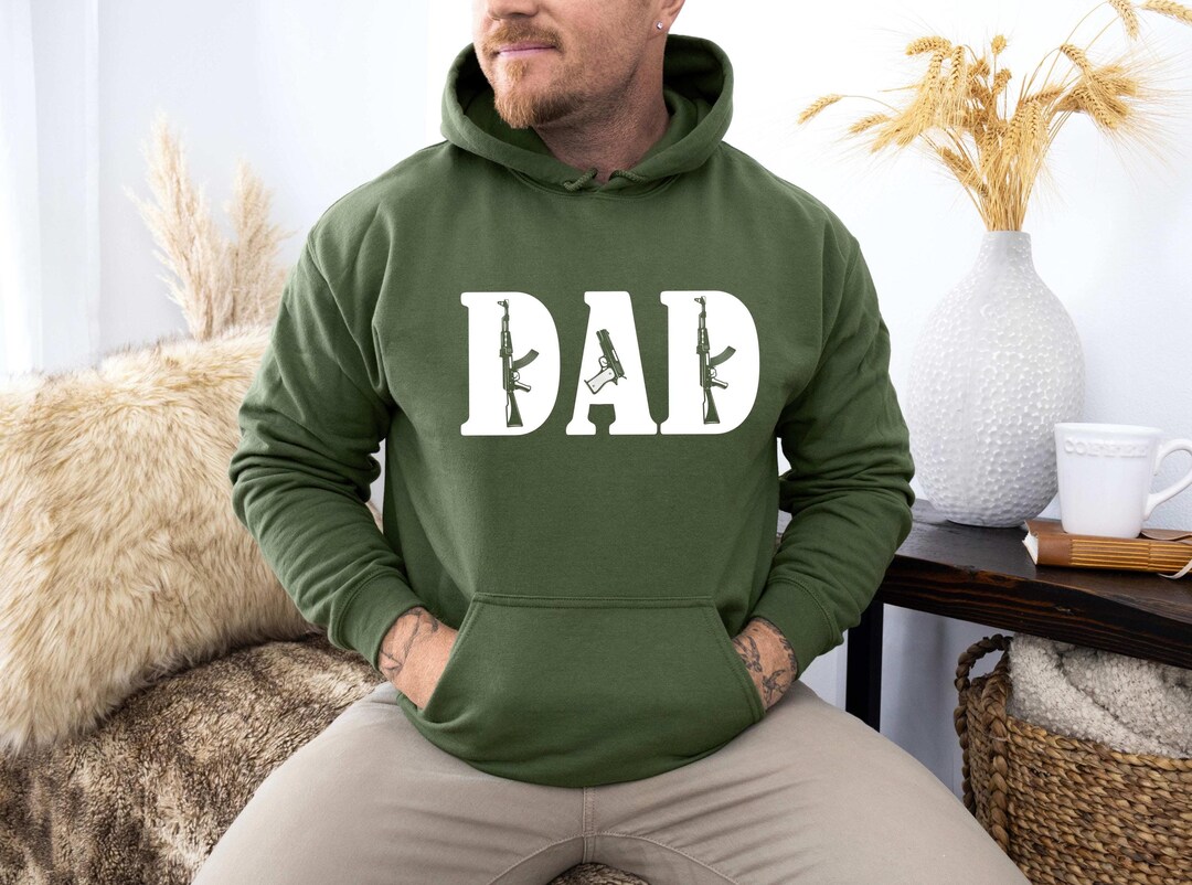 Dad Guns Hoodie, Hunter Dad T-shirt, Hunting Dad Hoodie, Gun Lover Dad ...