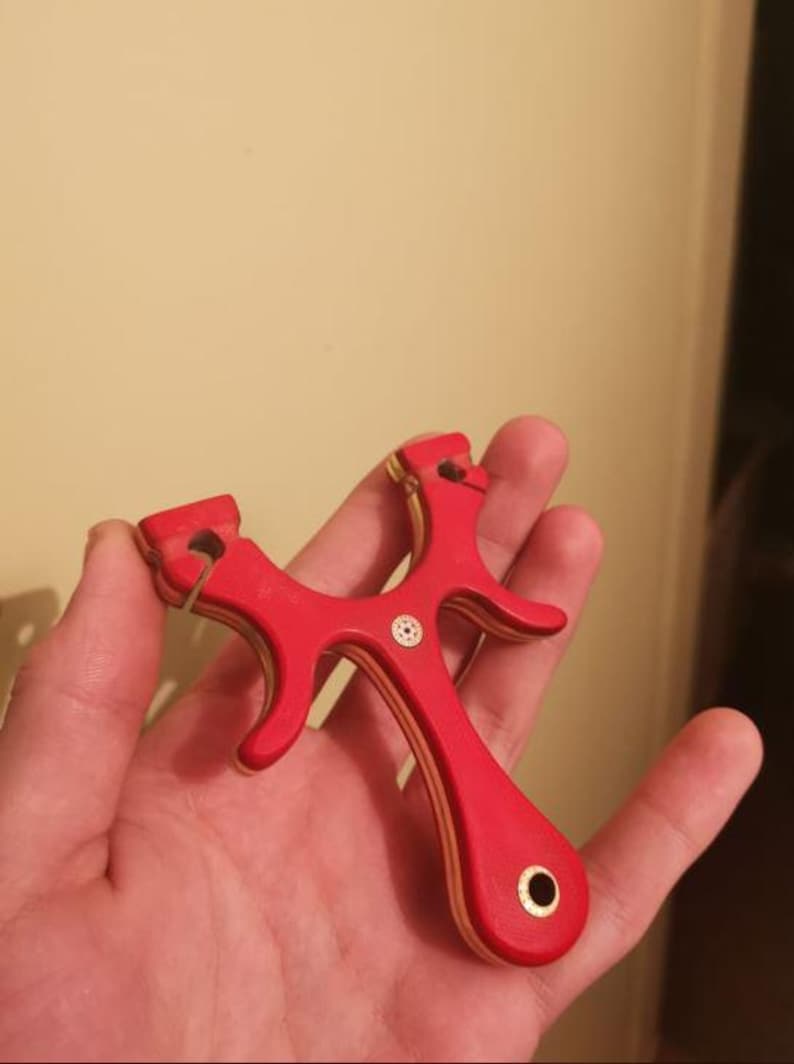 Custom Hydra Micarta 5-layer Red Micarta With Brass & White Core Mosiac ...