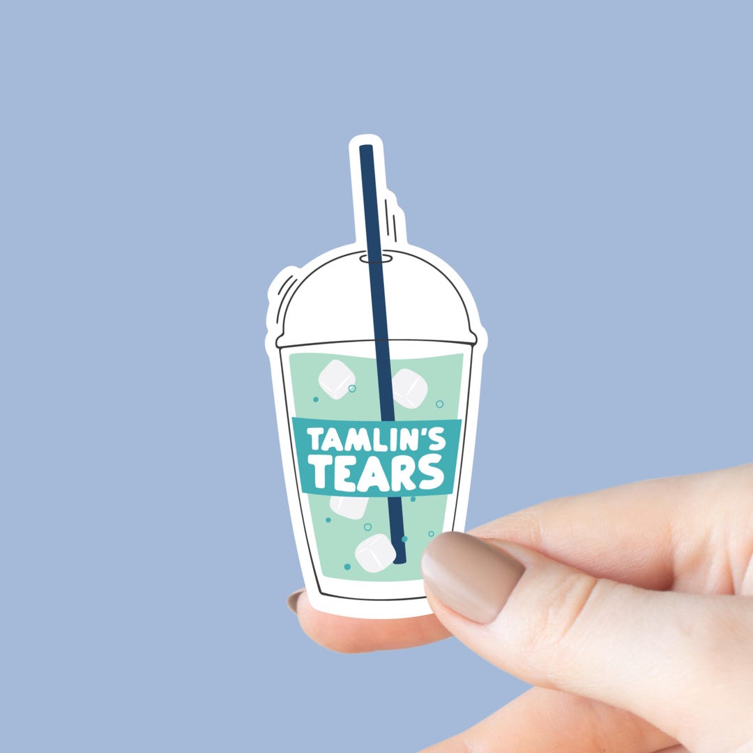 Tamlin's Tears Sticker, ACOTAR Inspired, Bookish Sticker, Kindle Decal ...