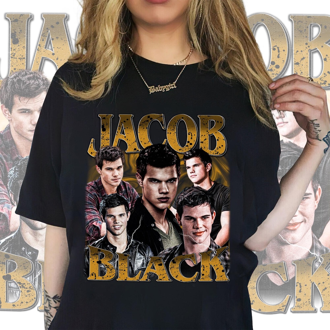 Retro Jacob Black Shirt, Jacob Black Tshirt, Jacob Black T Shirt ...
