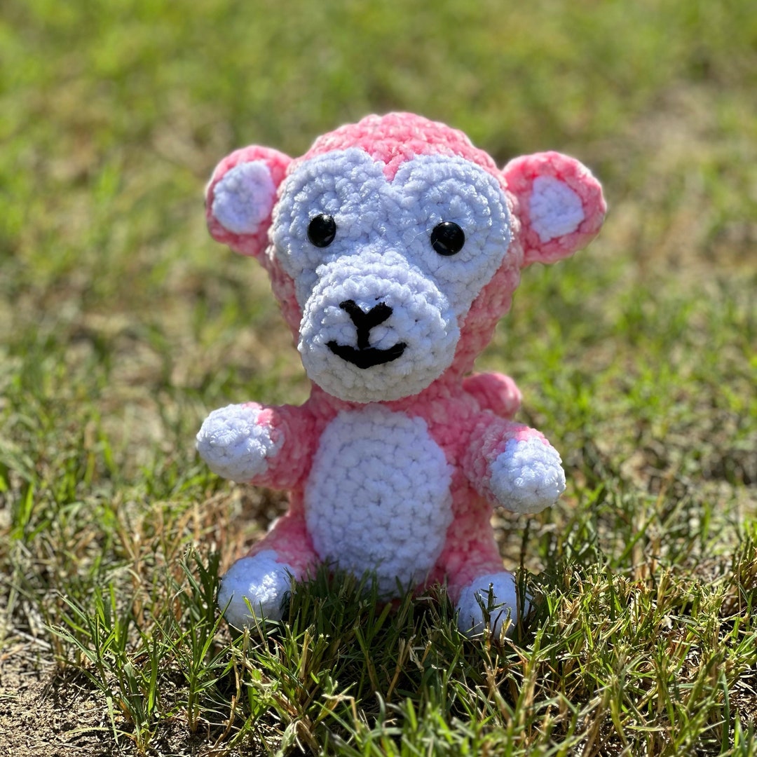 Adorable Monkey Plushie - Etsy