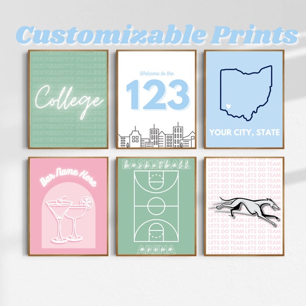 Dorm Prints - Etsy