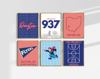University of Dayton College Decor - Etsy