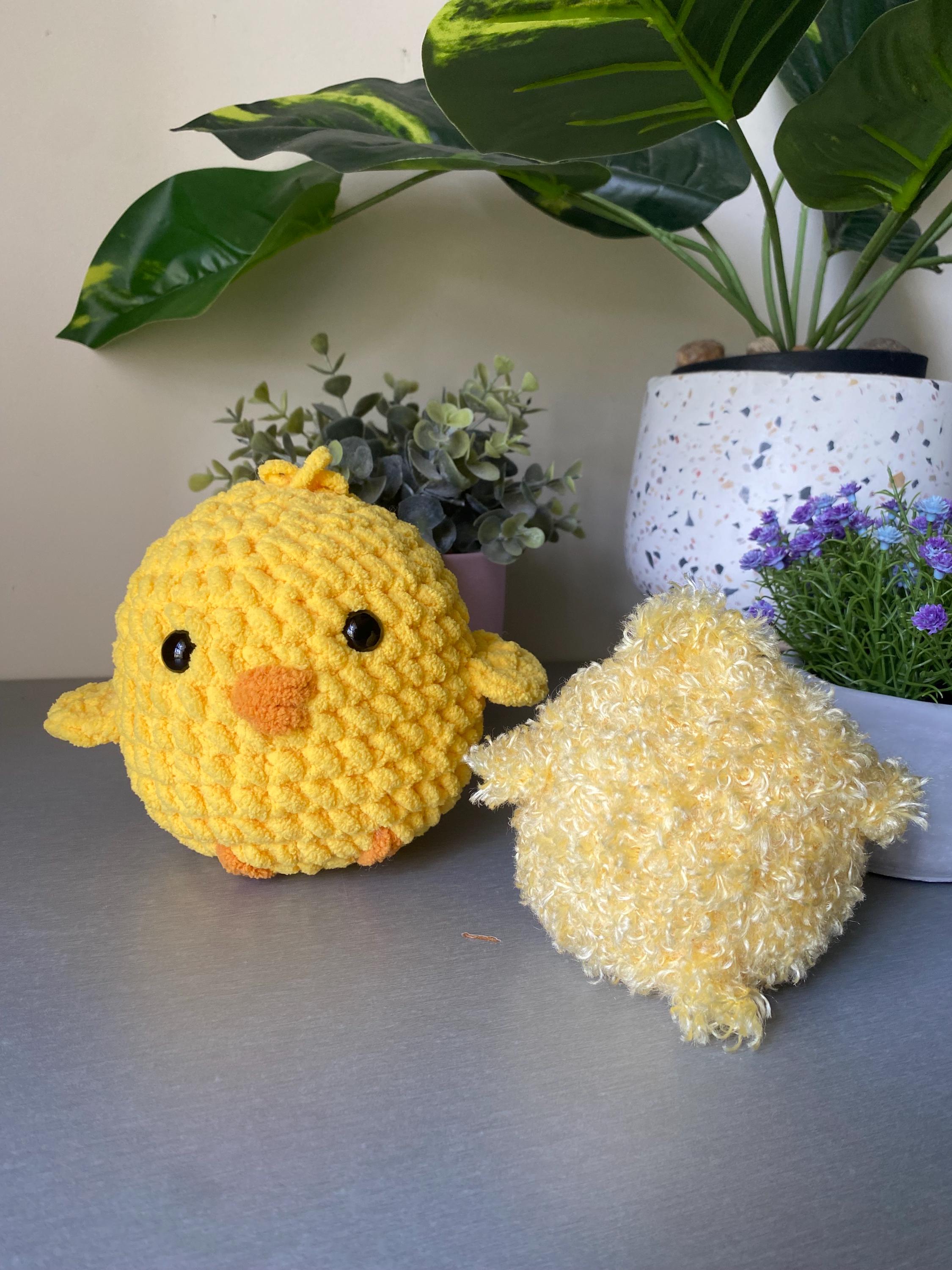 Chickadee Chick Crochet Pattern, No Sew, Amigurumi Pattern, Chick ...
