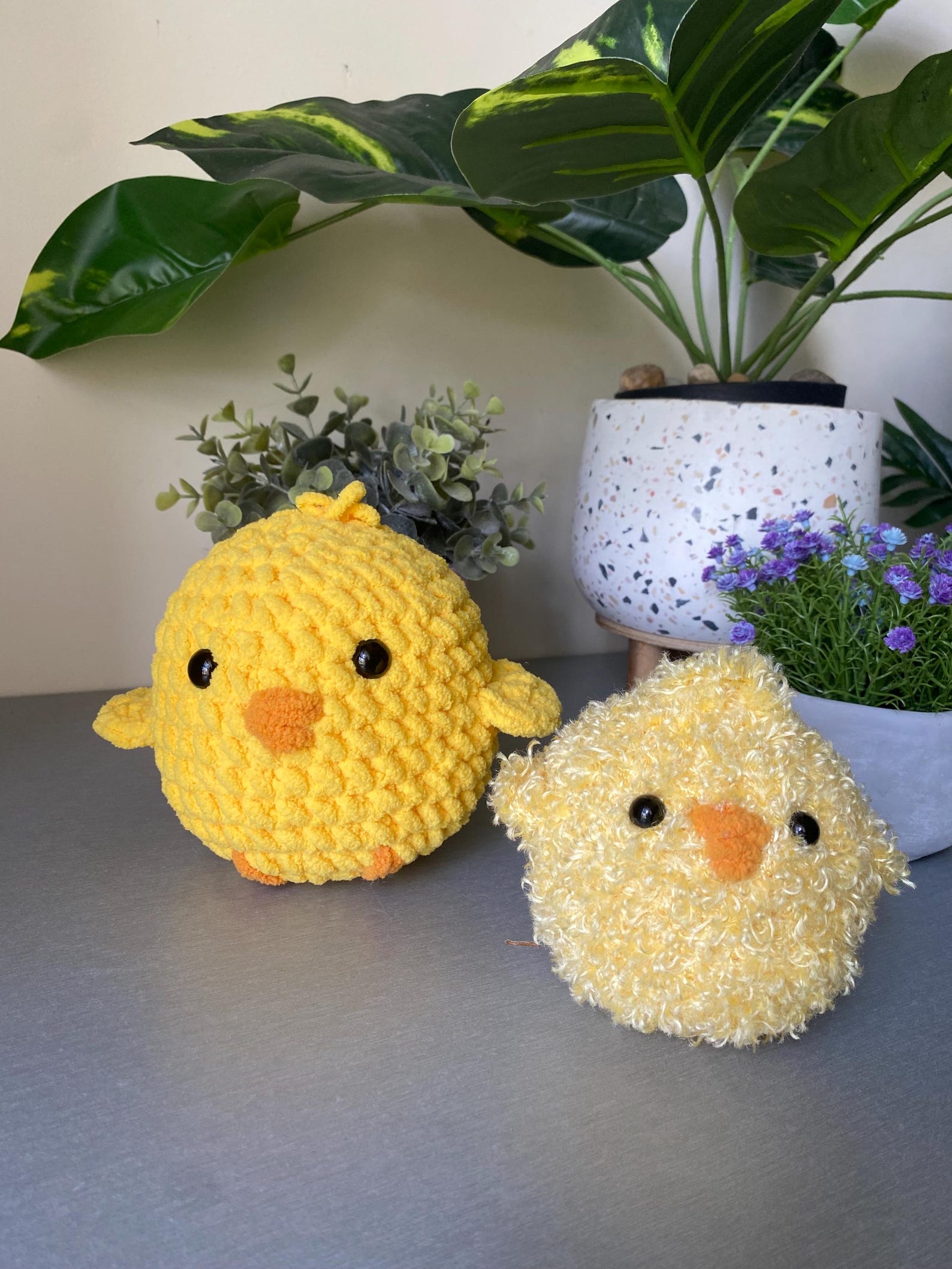 Chickadee Chick Crochet Pattern, No Sew, Amigurumi Pattern, Chick ...