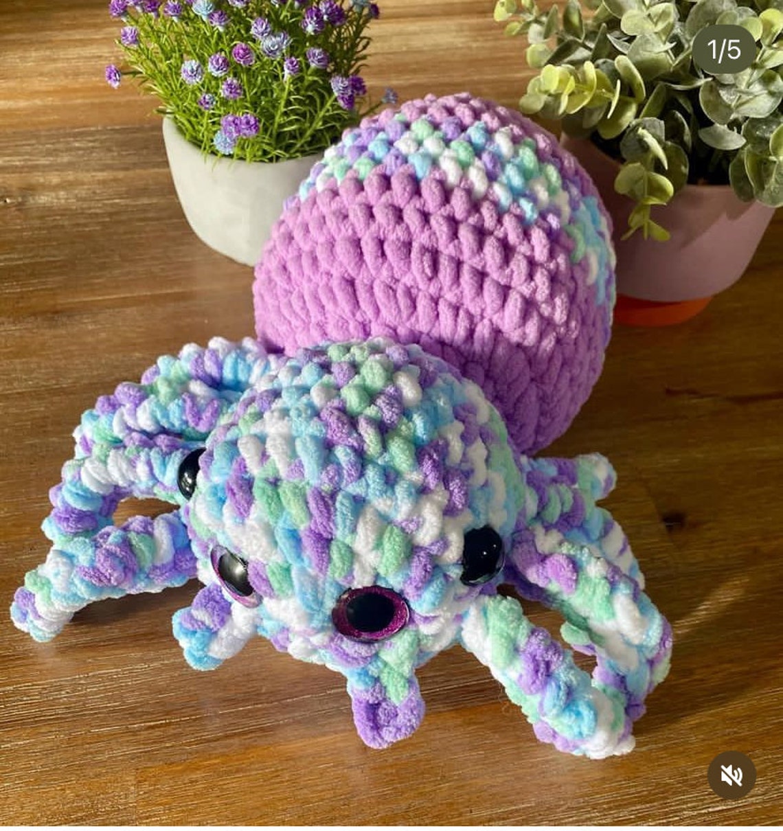 Spider Crochet Plushie, Kids Toy, Baby Shower, Plush Gifts, Amigurumi ...