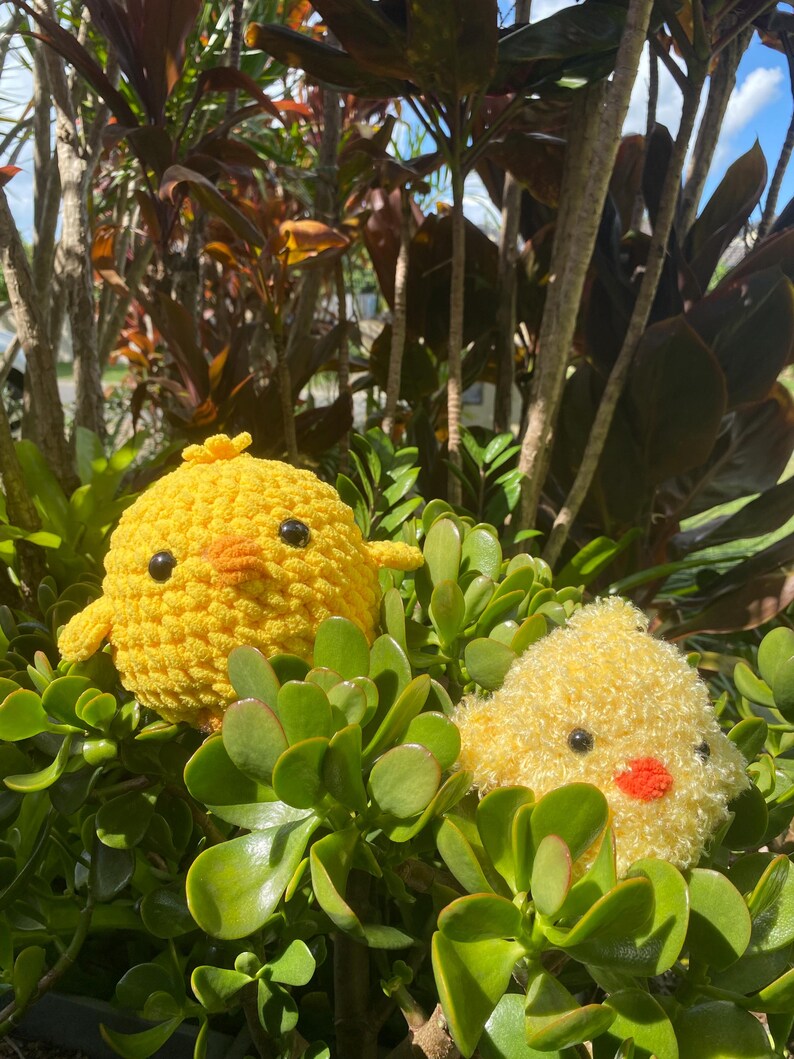 Chickadee Chick Crochet Pattern, No Sew, Amigurumi Pattern, Chick ...