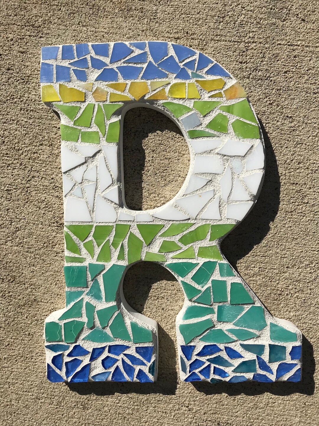 Mosaic Letter 'R' - Etsy