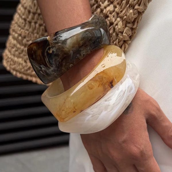 Resin Bangles - Etsy UK
