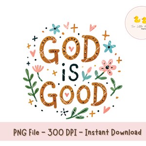 God is Good Png, Bible Verse Png, Christian Png for Shirts, Jesus Png ...