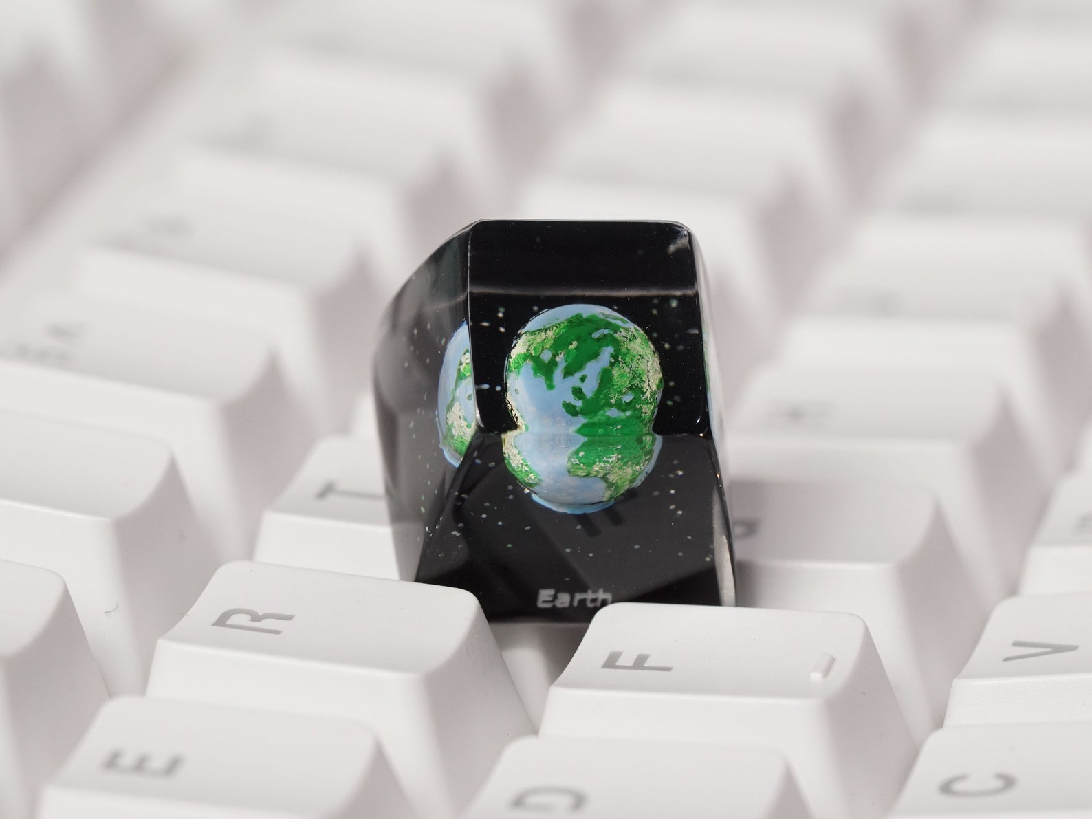 SALE 50% Planet Keycaps, Solar System Moon Earth Mars Jupiter Saturn ...