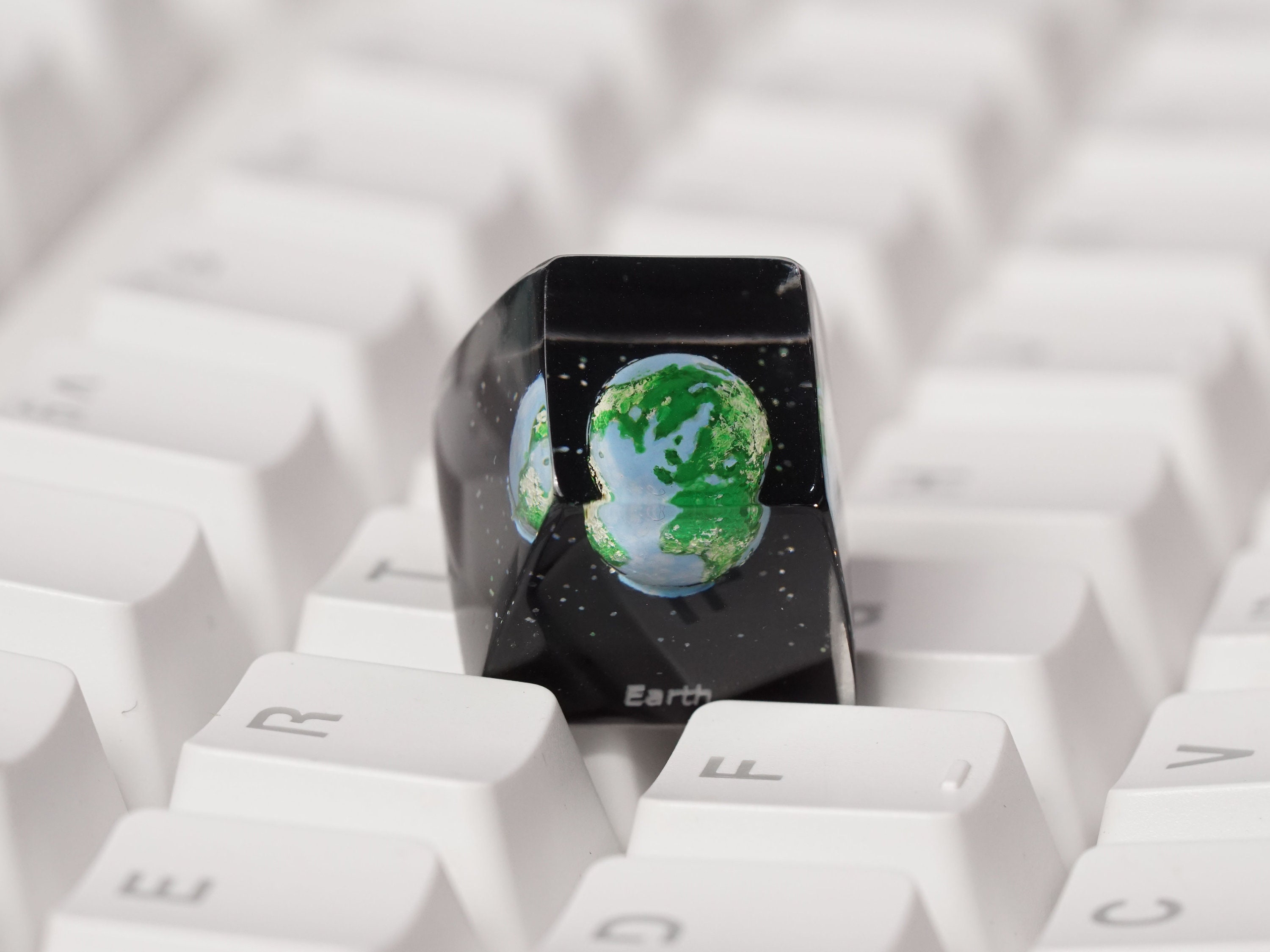 SALE 50% Planet Keycaps, Solar System Moon Earth Mars Jupiter Saturn ...