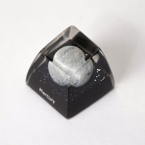 SALE 50% Planet Keycaps, Solar System Moon Earth Mars Jupiter Saturn ...
