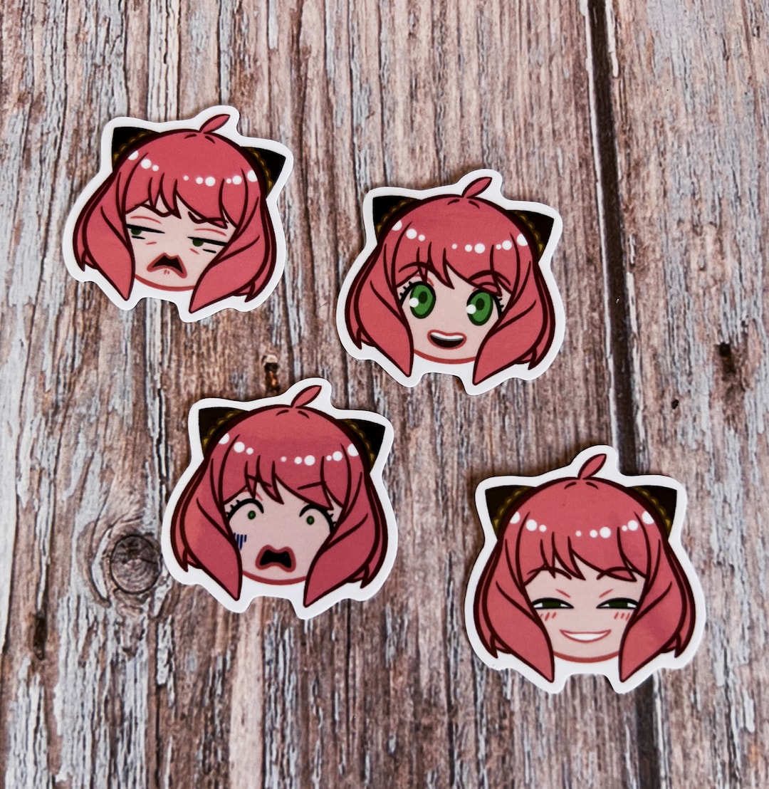 Spy X Family Anya Sticker Pack - Etsy