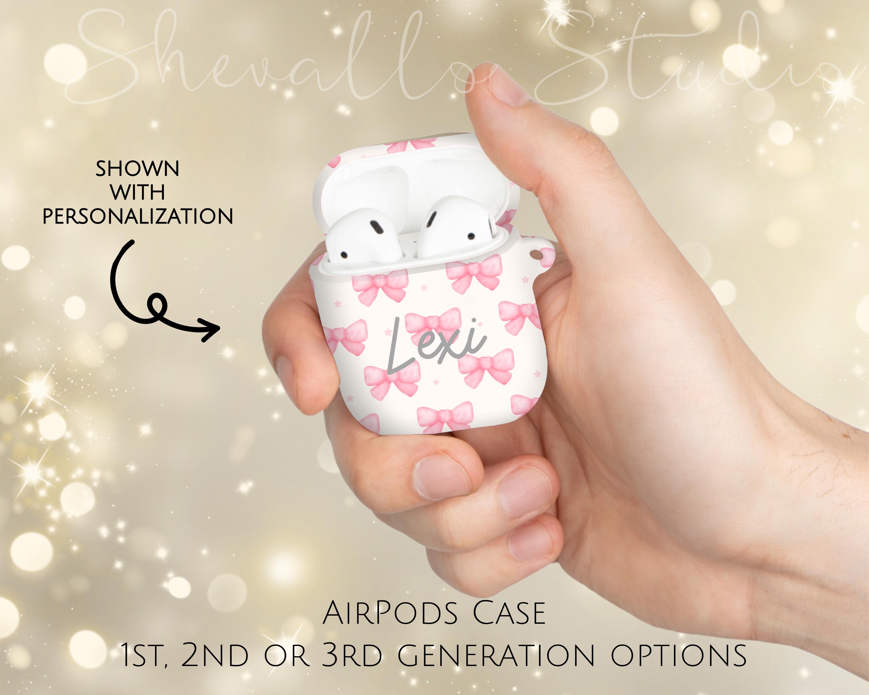 Coquette Bow AirPod Cases for AirPod Aipod Pro | Custom Airpods Holder ...