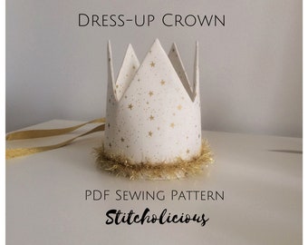 Birthday Crown Pattern | Etsy