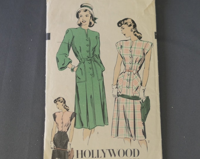 Vintage 1960s Dress Pattern Button Front, 35 Bust, Simplicity 5445 - Etsy