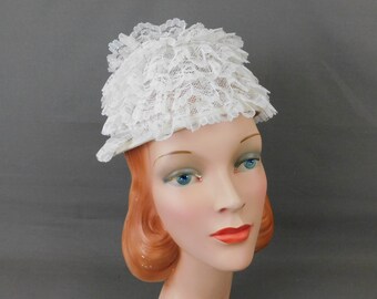 White Lace Hat | Etsy