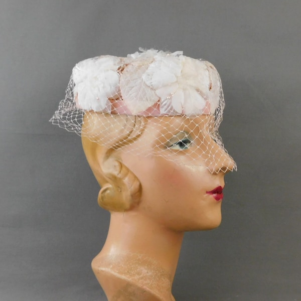 Pink Pillbox Hat - Etsy