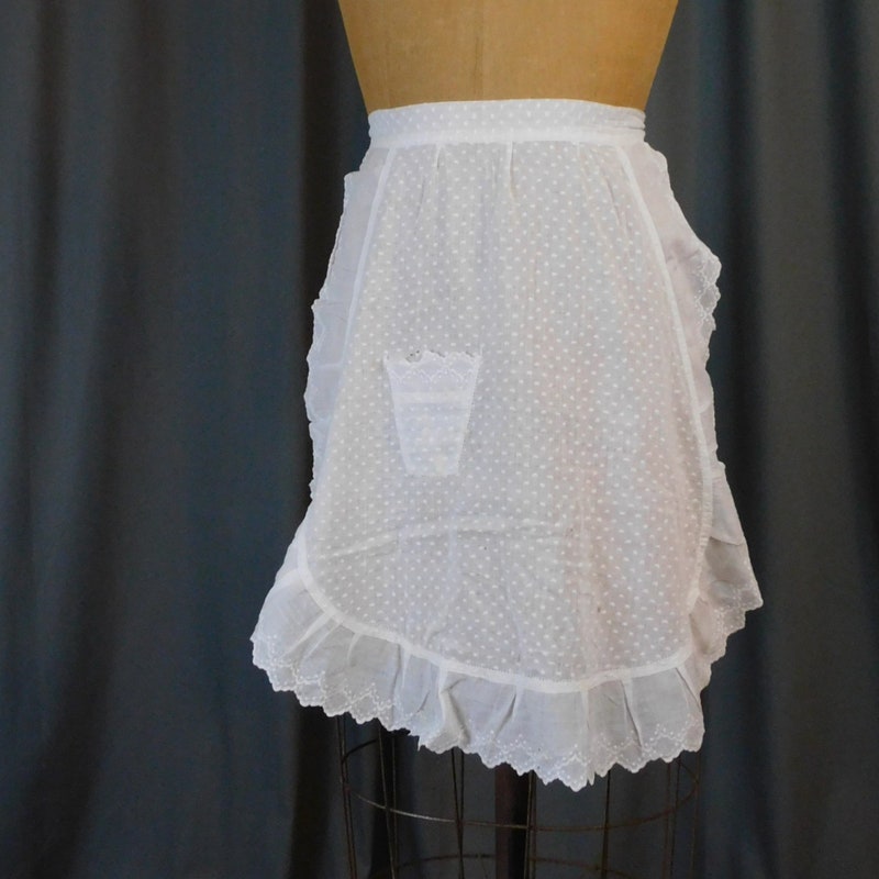 White Apron - Etsy