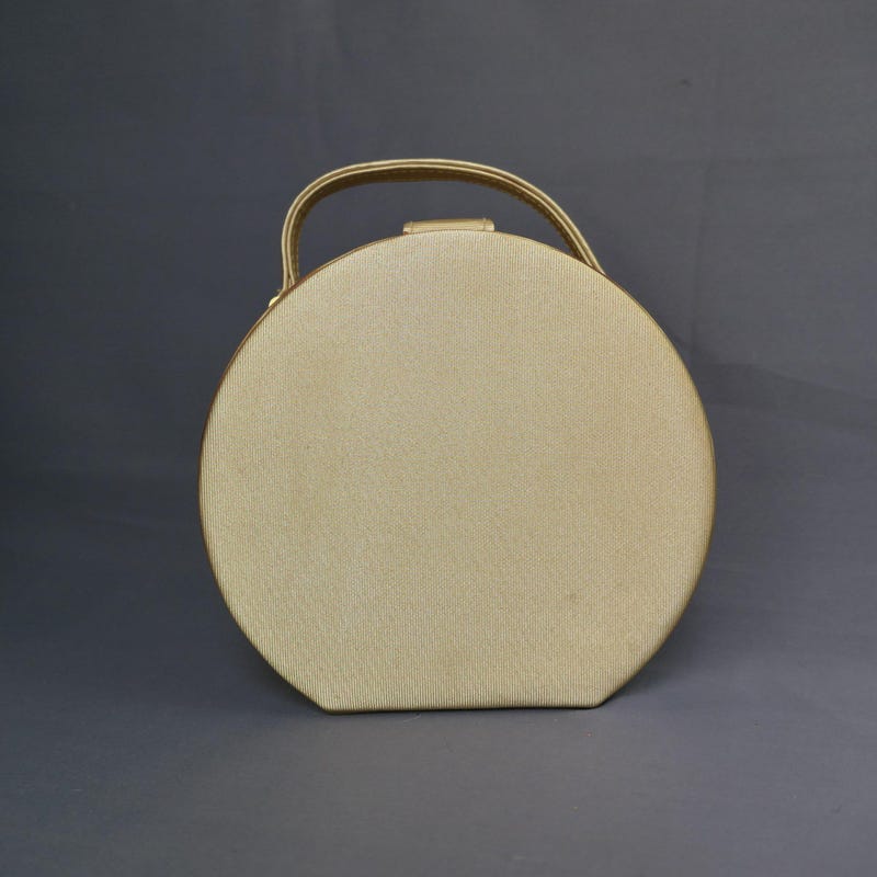 Round Suitcase - Etsy