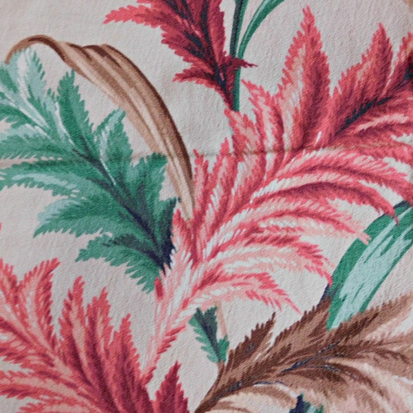 Vintage Barkcloth - Etsy