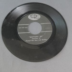 Vintage Perma Lift Bras & Girdles 'bottoms Up' Promotion, 7" Record 45 ...